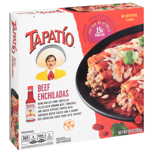 Tapatio Beef Enchiladas | Hy-Vee Aisles Online Grocery Shopping