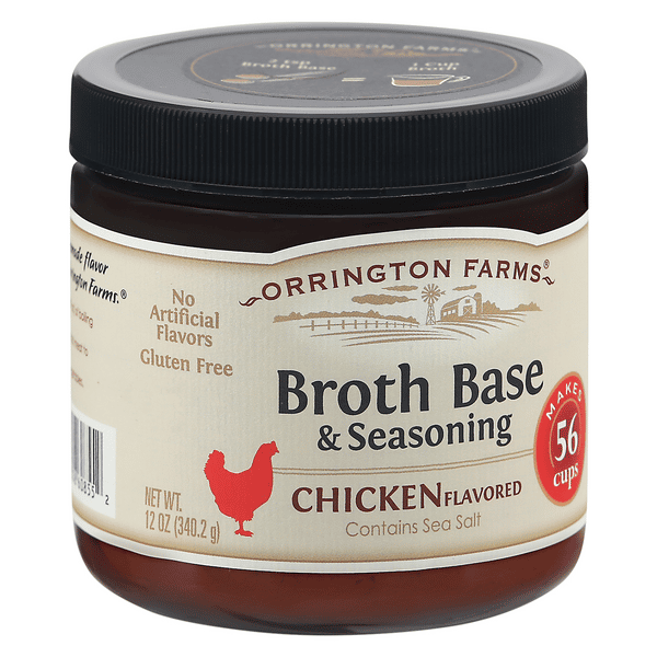Orrington Farms Chicken Flavored Broth Base & Seasoning | Hy-Vee Aisles ...