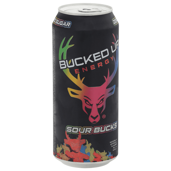 Bucked Up Sour Bucks Energy Drink | Hy-Vee Aisles Online Grocery Shopping