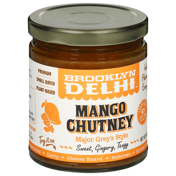 Brooklyn Delhi Major Grey's Style Mango Chutney 9 oz | Hy-Vee Aisles ...
