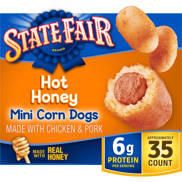 State Fair Frozen Hot Honey Mini Corn Dogs | Hy-Vee Aisles Online ...