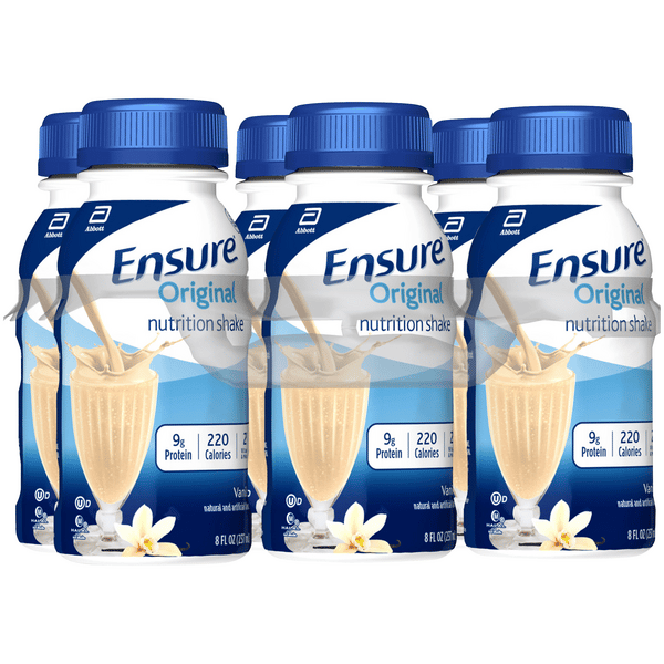 Ensure Original Nutrition Shake Vanilla Ready to Drink 6Pk | Hy-Vee ...