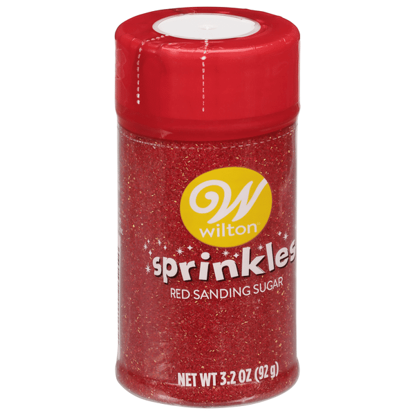 Wilton Sprinkles Red Sanding Sugar | Hy-Vee Aisles Online Grocery Shopping