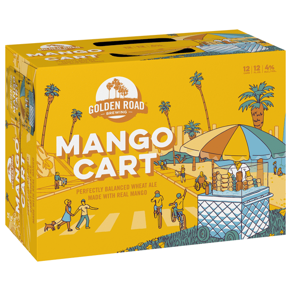 Golden Road Brewing, Mango Cart, 12Pk | Hy-Vee Aisles Online Grocery ...