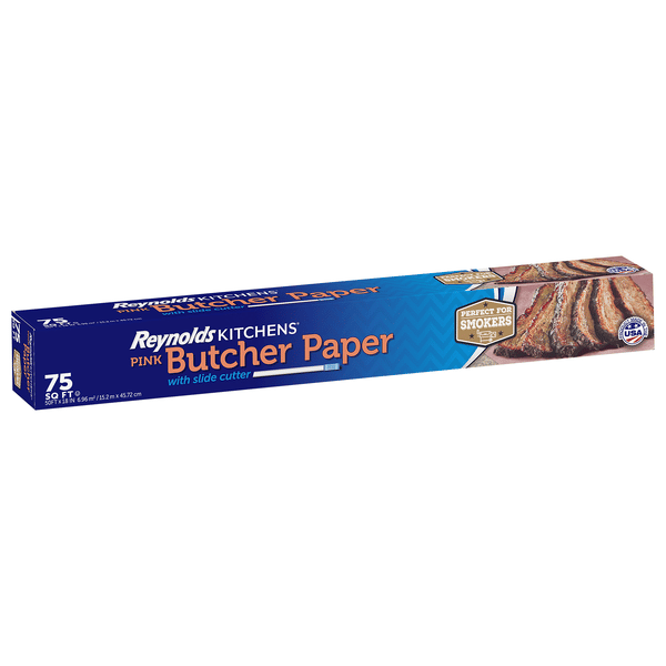 Reynolds Kitchens Pink 75 Sq Ft Butcher Paper with Slide Cutter 1 Each ...