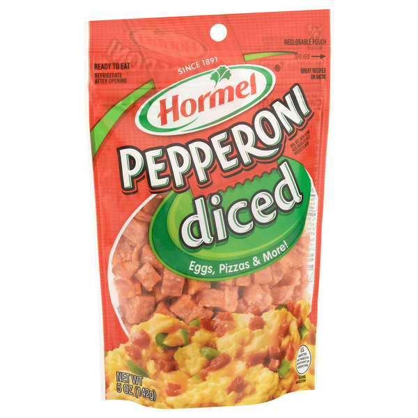 Hormel Diced Pepperoni 5 oz | Hy-Vee Aisles Online Grocery Shopping