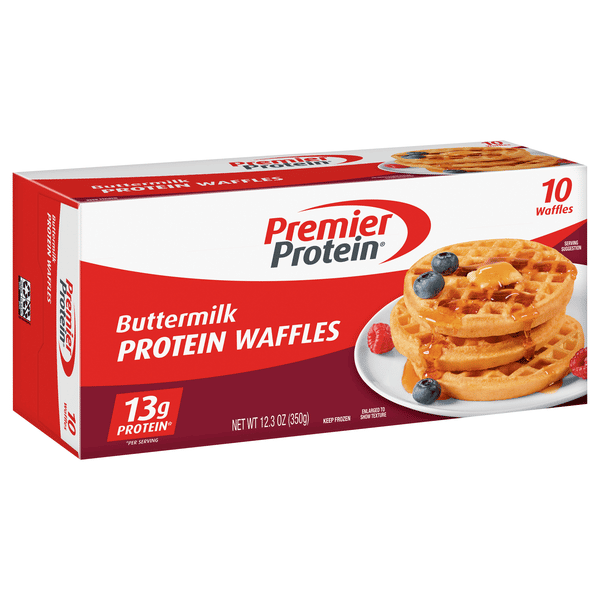 Premier Protein Protein Waffles, 10Ct | Hy-Vee Aisles Online Grocery ...