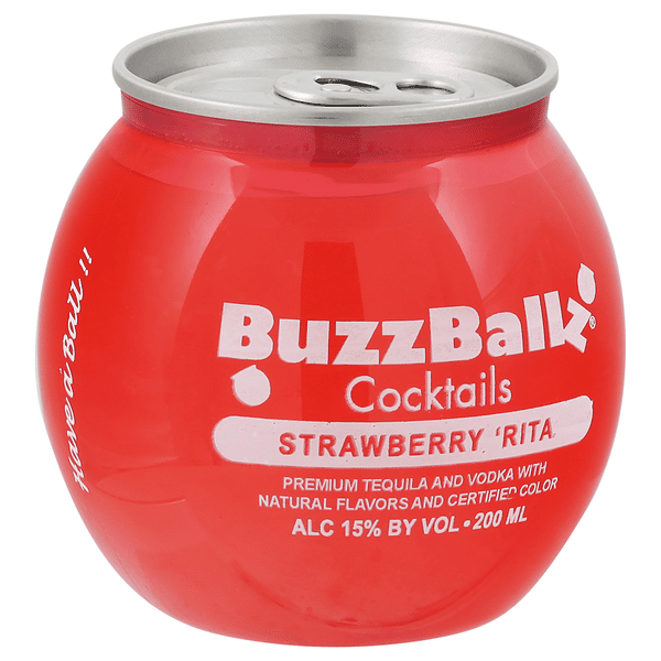 BuzzBallz Strawberry Rum Job Cocktails | Hy-Vee Aisles Online Grocery ...