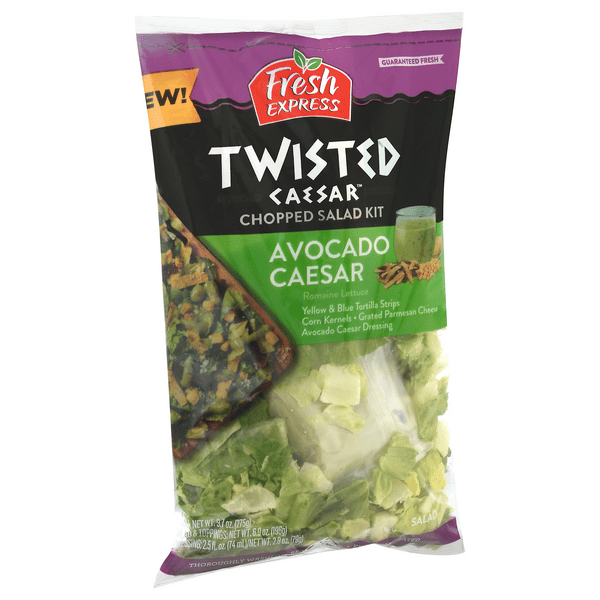 Fresh Express Twisted Caesar Chopped Salad Kit, Avocado Caesar | Hy-Vee ...