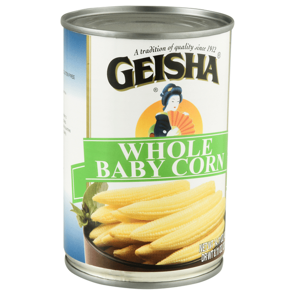 Geisha Whole Baby Corn | Hy-Vee Aisles Online Grocery Shopping