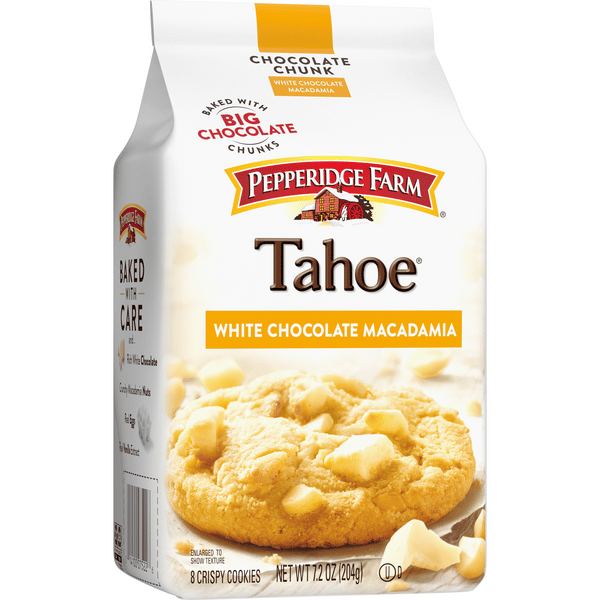 Pepperidge Farm Tahoe White Chocolate Macadamia Crispy Cookies | Hy-Vee ...