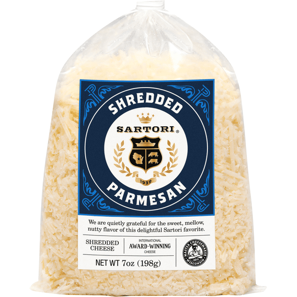 Sartori Parmesan Shredded Cheese | Hy-Vee Aisles Online Grocery Shopping