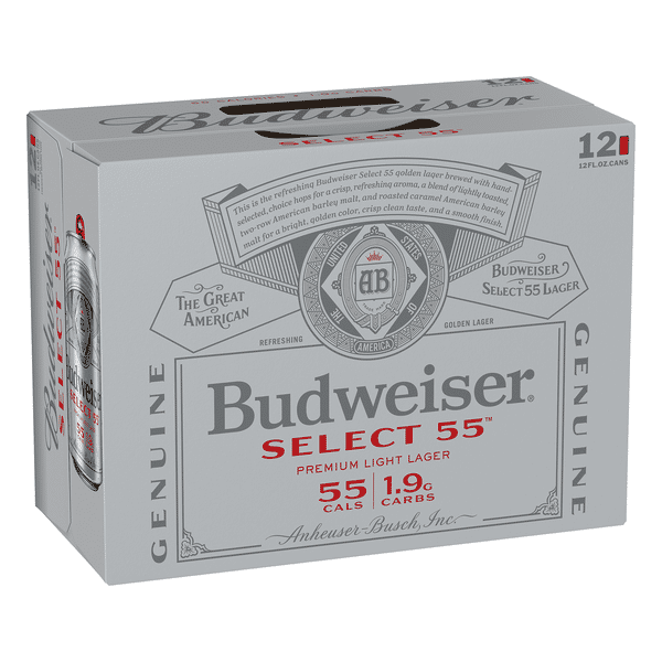 Budweiser Select 55 Beer 12Pk | Hy-Vee Aisles Online Grocery Shopping