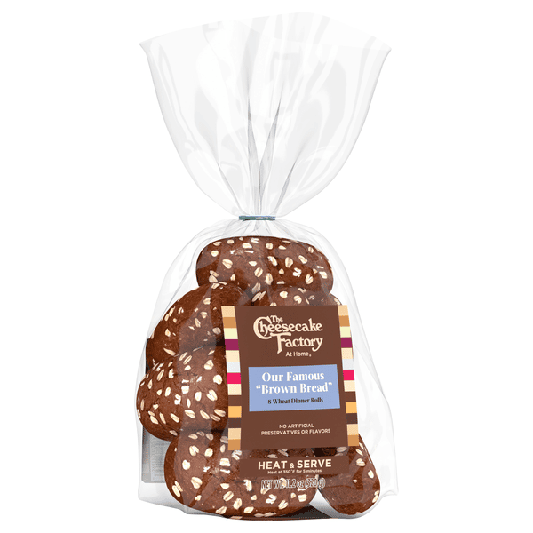 Cheesecake Factory Brown Bread Wheat Dinner Rolls 8Ct | Hy-Vee Aisles ...