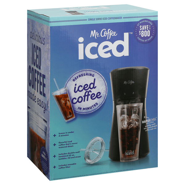 Mr. Coffee Iced Single Serve Coffeemaker 1 ea | Hy-Vee Aisles Online ...
