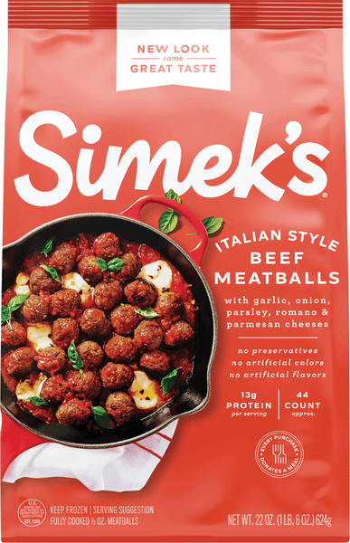 Simek's Italian Style Meatballs | Hy-Vee Aisles Online Grocery Shopping