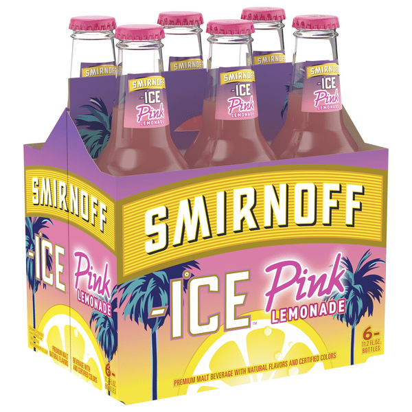 Smirnoff Ice Pink Lemonade, 6pk | Hy-Vee Aisles Online Grocery Shopping