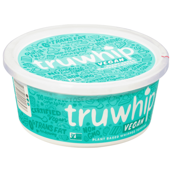 Truwhip Vegan Plant Based Whipped Topping 10 oz | Hy-Vee Aisles Online ...