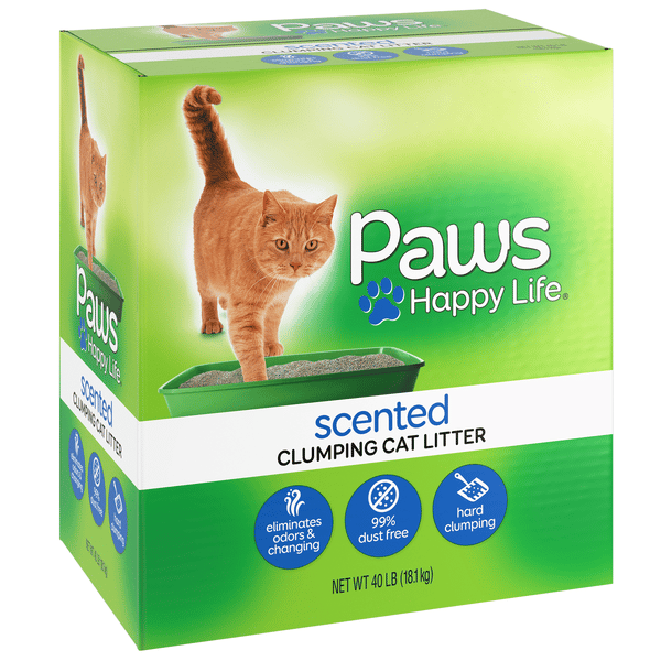 Paws Happy Life Scented Clumping Cat Litter | Hy-Vee Aisles Online ...