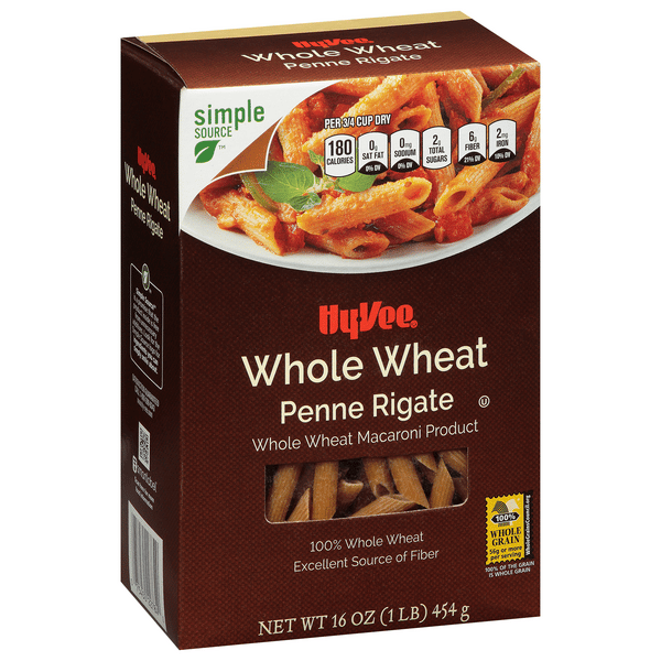 Hy-Vee 100% Whole Grain Whole Wheat Penne Pasta | Hy-Vee Aisles Online ...