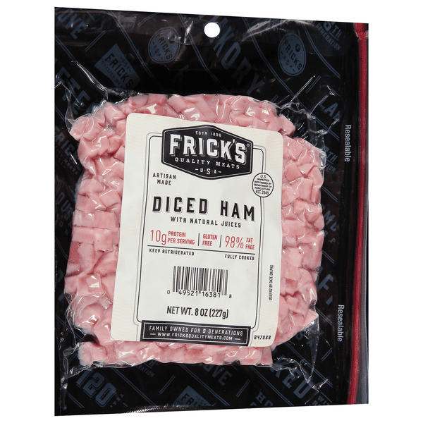 Frick's Diced Ham with Natural Juices 8 oz | Hy-Vee Aisles Online ...