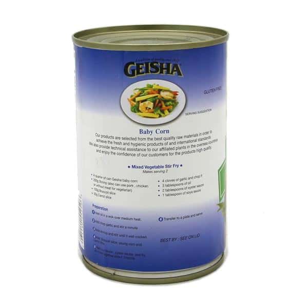 Geisha Whole Baby Corn | Hy-Vee Aisles Online Grocery Shopping