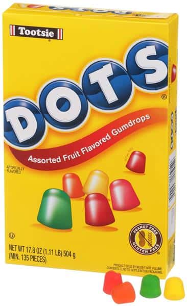 Dots Assorted Fruit Flavors Chewy Candy | Hy-Vee Aisles Online Grocery ...