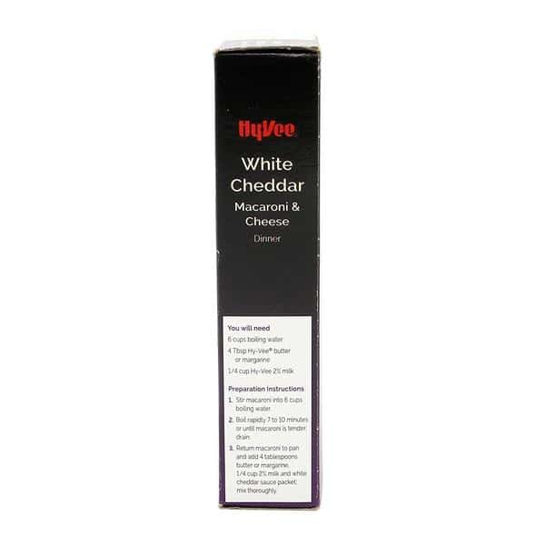 Hy-Vee White Cheddar Macaroni & Cheese Dinner | Hy-Vee Aisles Online ...