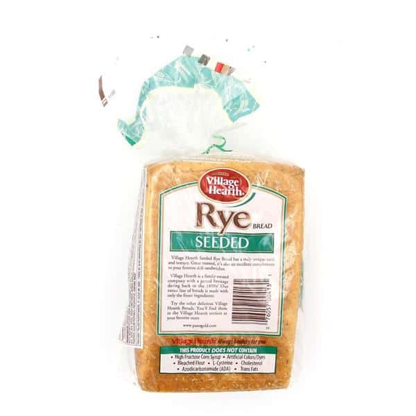Village Hearth Seeded Rye Bread 16 oz | Hy-Vee Aisles Online Grocery ...
