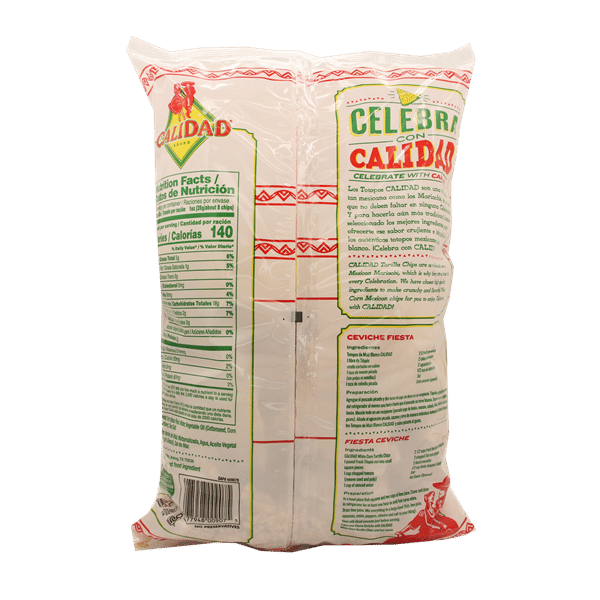 Calidad White Corn Tortilla Chips | Hy-Vee Aisles Online Grocery Shopping