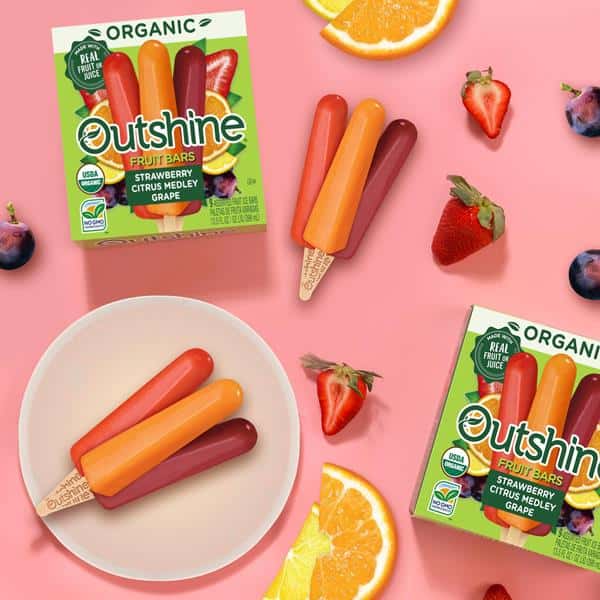 Outshine Strawberry Frozen Fruit Pops | Hy-Vee Aisles Online Grocery ...