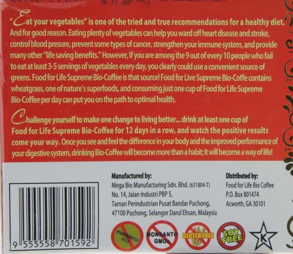 Food For Life Supreme Bio Coffee Single Serve | Hy-Vee Aisles Online ...