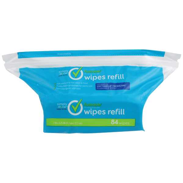 Simply Done Flushable Wipes | Hy-Vee Aisles Online Grocery Shopping