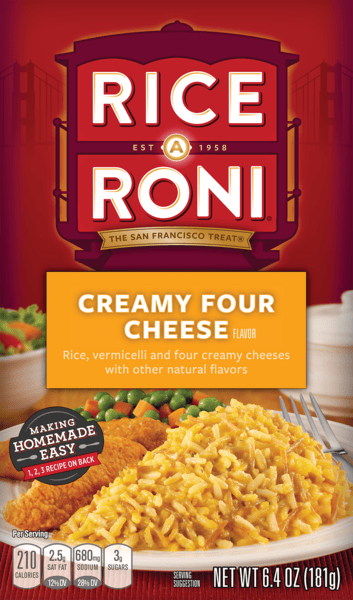 Rice-A-Roni Creamy Four Cheese | Hy-Vee Aisles Online Grocery Shopping