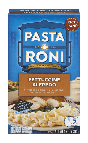 Pasta Roni Fettuccine Alfredo | Hy-Vee Aisles Online Grocery Shopping