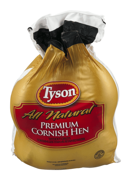 Tyson All Natural Premium Cornish Hen | Hy-Vee Aisles Online Grocery ...