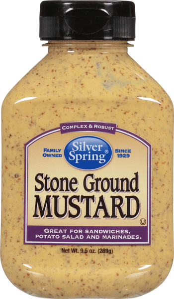 Silver Spring Stone Ground Mustard, Complex & Robust | Hy-Vee Aisles ...