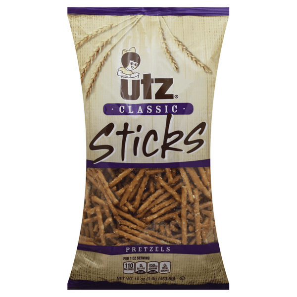 Utz Classic Sticks Pretzels | Hy-Vee Aisles Online Grocery Shopping