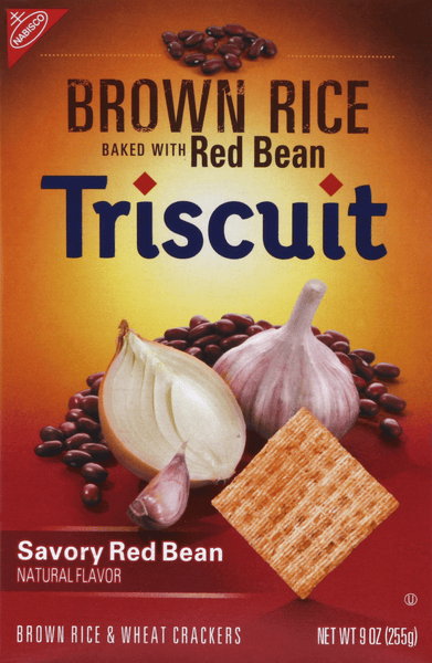 Nabisco Brown Rice Triscuit Savory Red Bean Crackers | Hy-Vee Aisles ...