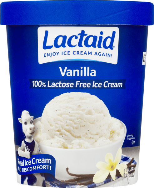 Lactaid Vanilla Lactose Free Ice Cream | Hy-Vee Aisles Online Grocery ...