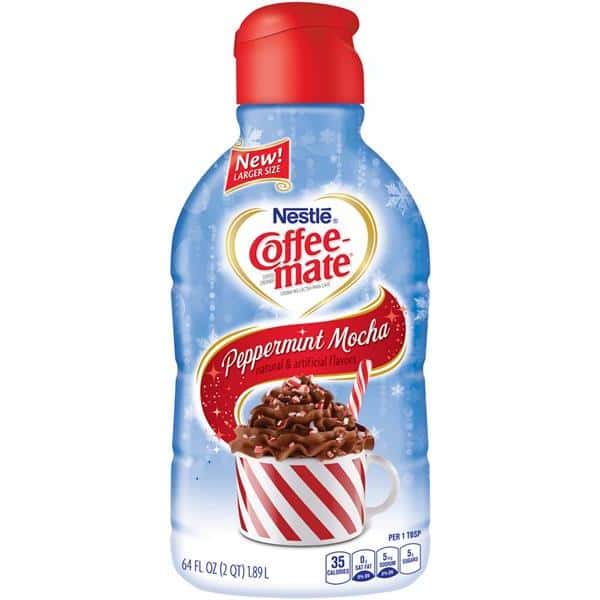 Coffee mate Peppermint Mocha Flavored Coffee Creamer | Hy-Vee Aisles ...