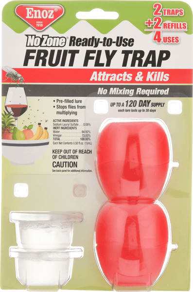 Enoz Fruit Fly Traps | Hy-Vee Aisles Online Grocery Shopping