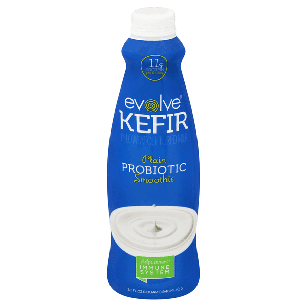 Evolve Kefir Probiotic Smoothie 32 oz | Hy-Vee Aisles Online Grocery ...