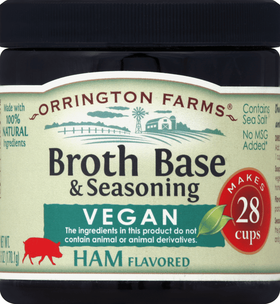 Orrington Farms Vegan Ham Flavored Broth Base & Seasoning | Hy-Vee ...