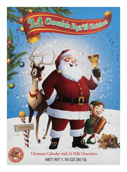 Albert's Christmas Calendar with 24 Milk Chocolates | Hy-Vee Aisles ...