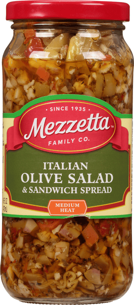 Mezzetta Italian Olive Salad & Sandwich Spread, Medium Heat | Hy-Vee ...