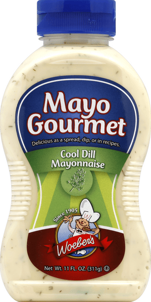 Woeber's Mayo Gourmet Cool Dill Mayonnaise | Hy-Vee Aisles Online ...