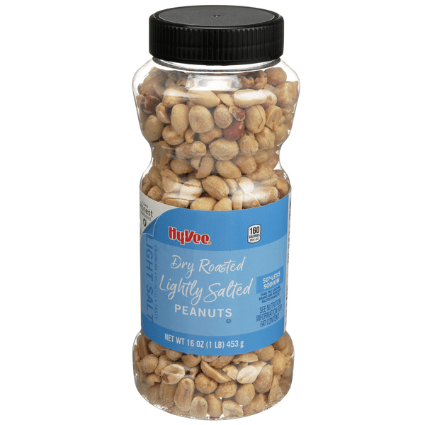 Hy-Vee Dry Roasted Lightly Salted Peanuts | Hy-Vee Aisles Online ...