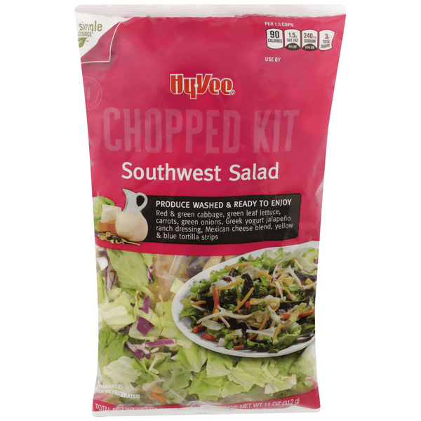 Hy-Vee Southwest Chopped Salad Kit | Hy-Vee Aisles Online Grocery Shopping
