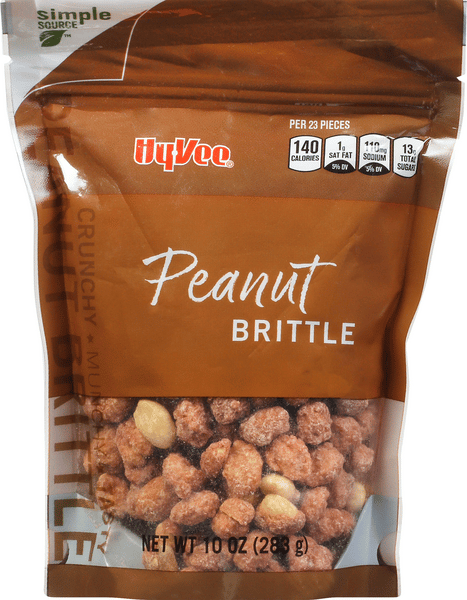 Hy-Vee Peanut Brittle 10 oz Bag | Hy-Vee Aisles Online Grocery Shopping